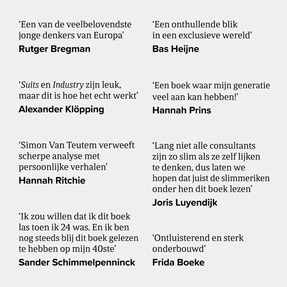De bermudadriehoek van talent - Simon van Teutem – De Correspondent